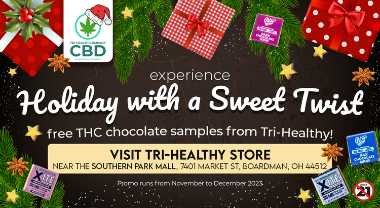 Tri-Healthy Dispensing Free THC Chocolate Samples at the Southern Park ...